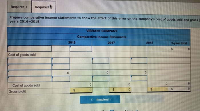 Solved Exercise 5-12 Analysis of inventory errors LO A2 | Chegg.com