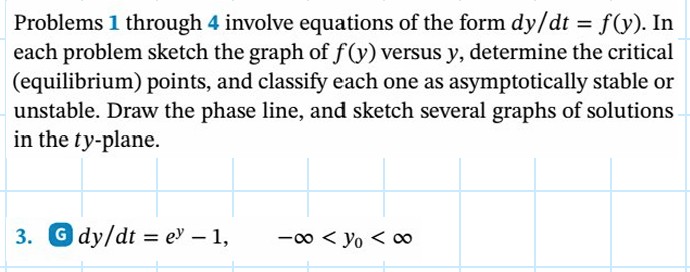 Solved Problems 1 ﻿through 4 ﻿involve equations of ﻿the form | Chegg.com