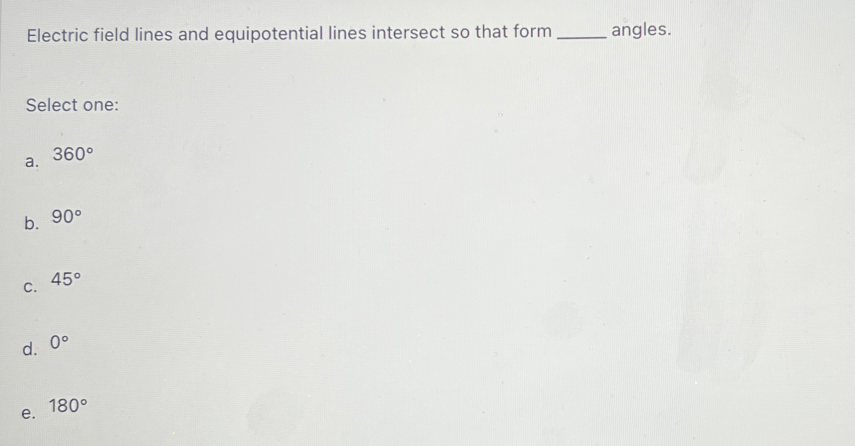 Solved Electric field lines and equipotential lines | Chegg.com