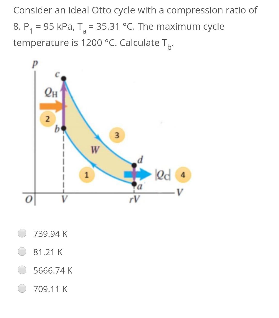 Solved Consider an ideal Otto cycle with a compression ratio | Chegg.com