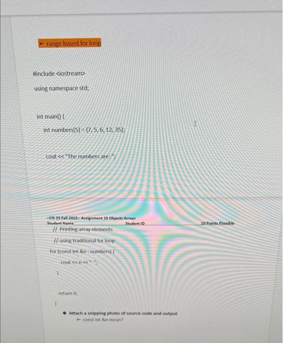 Solved Include Using Namespace Std Int Main Int