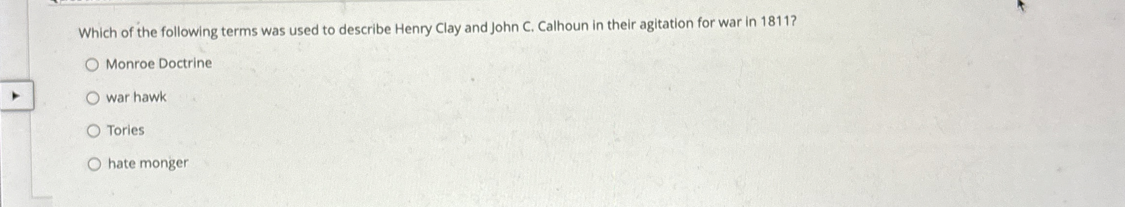 Solved Which of the following terms was used to describe | Chegg.com