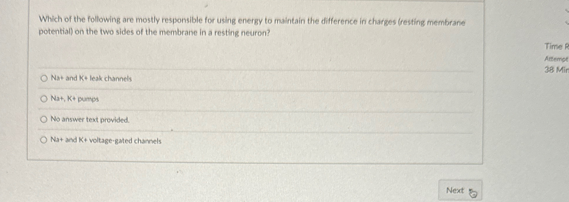 Solved Which of the following are mostly responsible for | Chegg.com