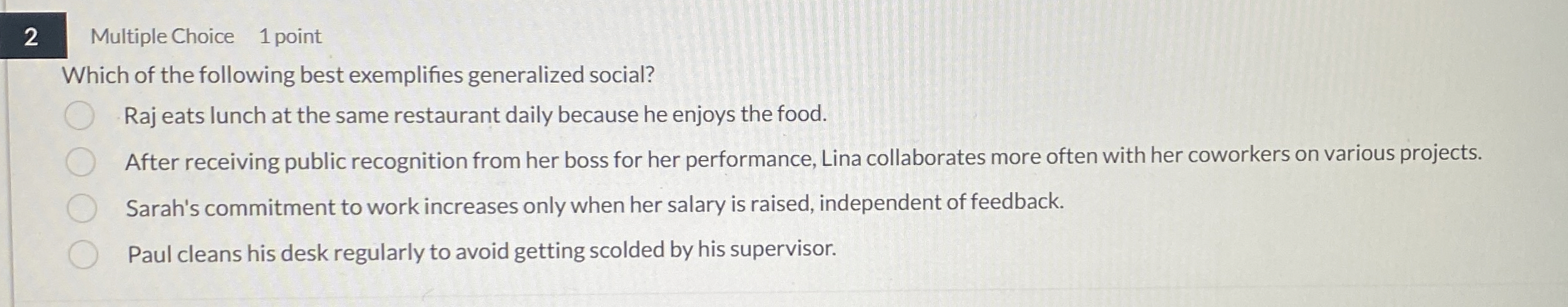 Solved 2Multiple Choice 1 pointWhich of the following best | Chegg.com Solved 2Multiple Choice 1 pointWhich of the following best | Chegg.com