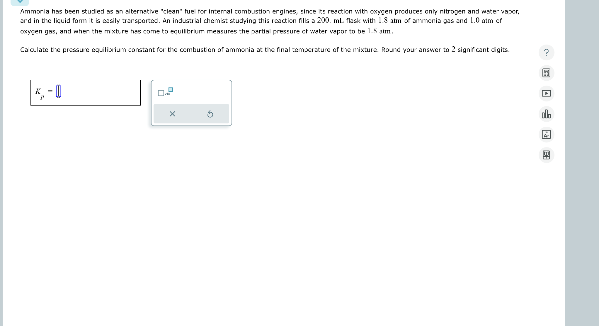Solved and in the liquid form it is easily transported. An | Chegg.com