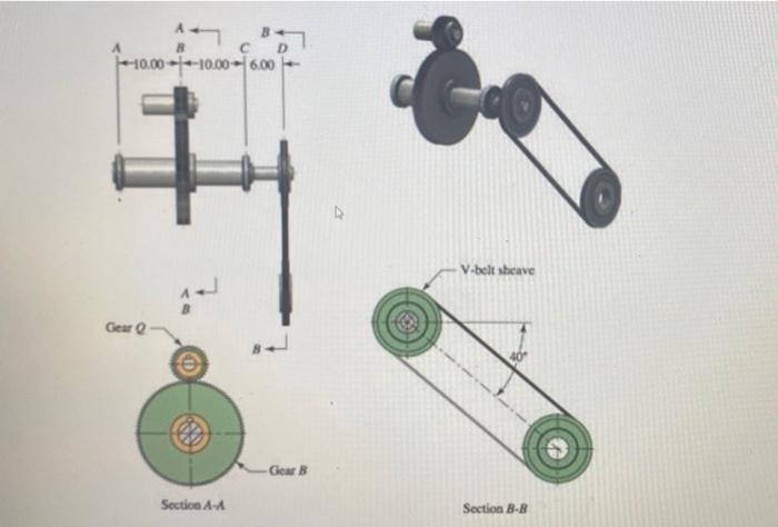 Solved Assignment on Shaft Design The shaft rotating at 550 | Chegg.com