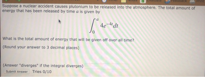 Solved Suppose a nuclear accident causes plutonium to be | Chegg.com