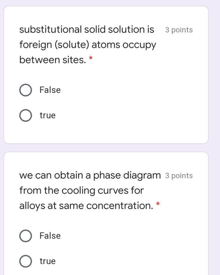 Solved substitutional solid solution is 3 points foreign | Chegg.com