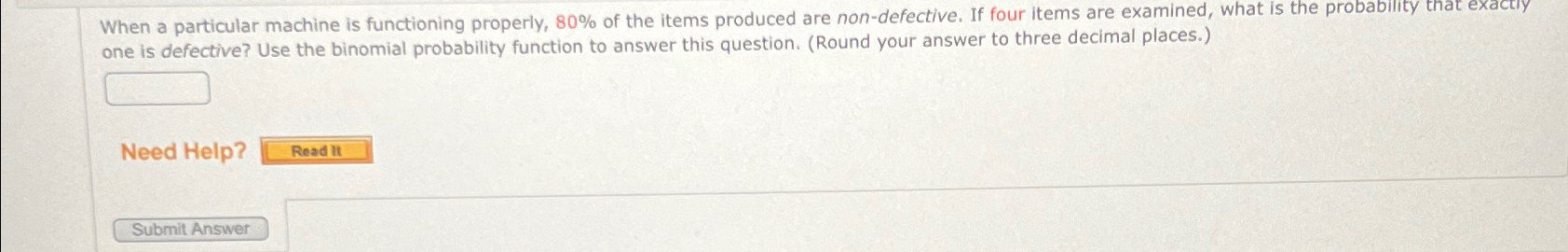 Solved When a particular machine is functioning properly, | Chegg.com