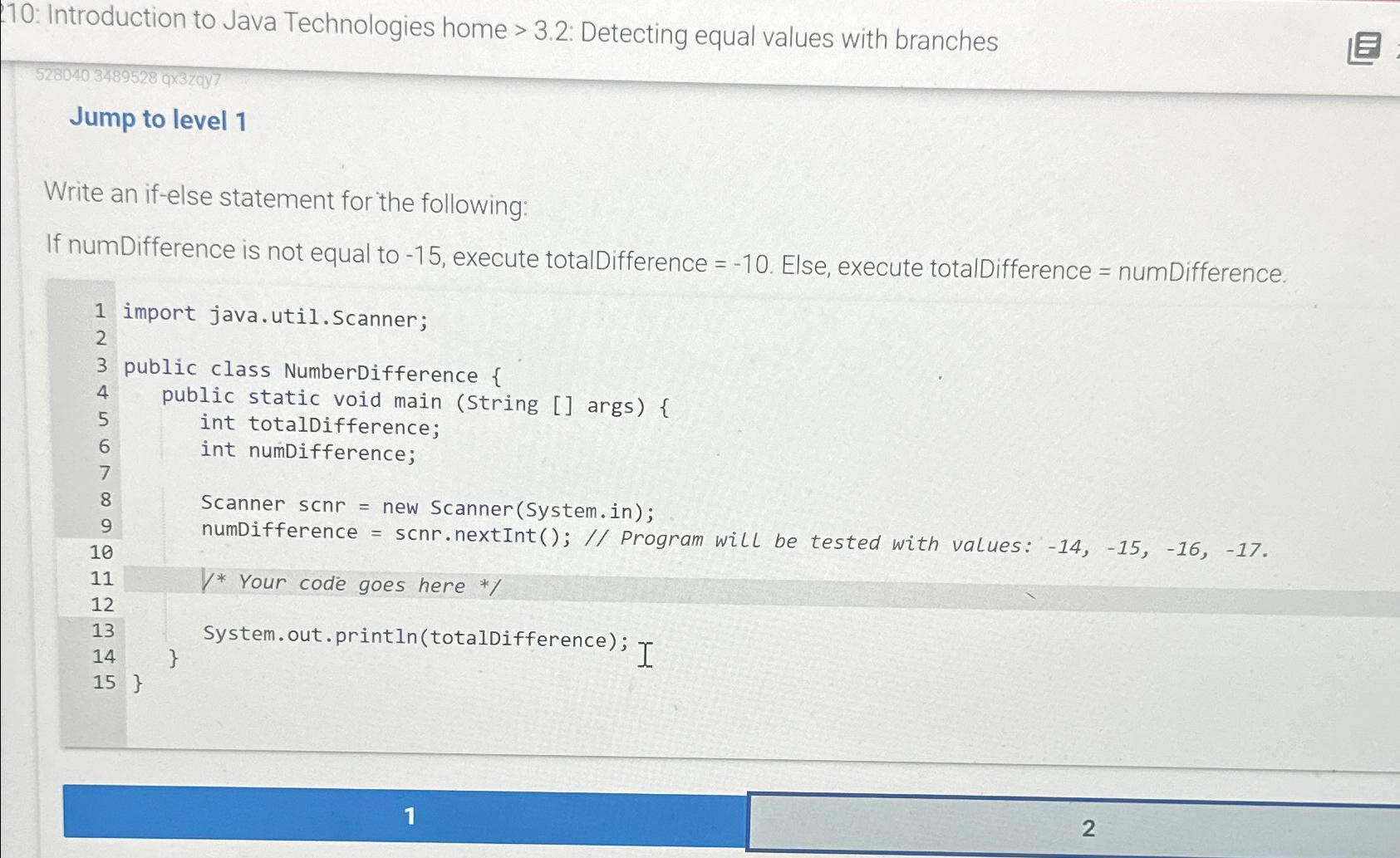 Solved 10: Introduction to Java Technologies home > 3.2: | Chegg.com
