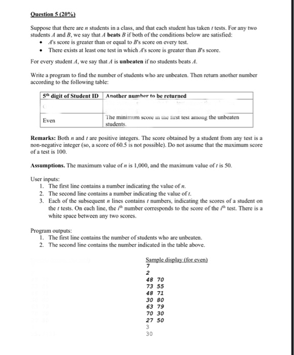 Solved Question 1 (15%) For a computer system, the file size | Chegg.com