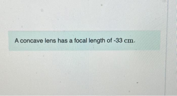 A small insect viewed through a convex lens is 2.3 cm | Chegg.com