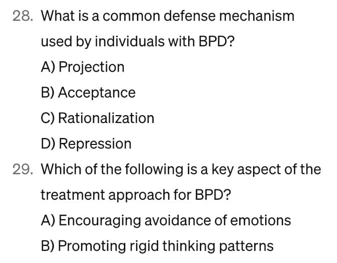 Solved What is a common defense mechanism used by | Chegg.com
