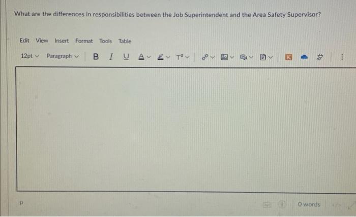 Solved List three of the hazards and control measures to be | Chegg.com