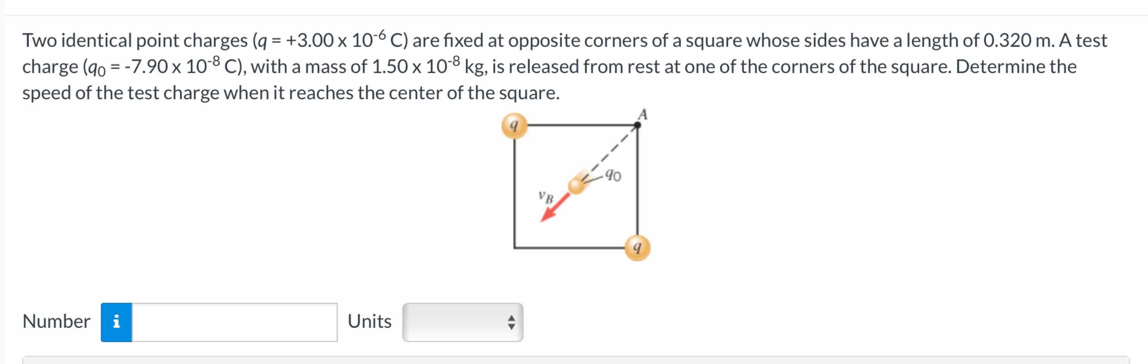 Solved Two identical point charges | Chegg.com
