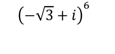 Solved (-32+i)6In rectangular notation | Chegg.com