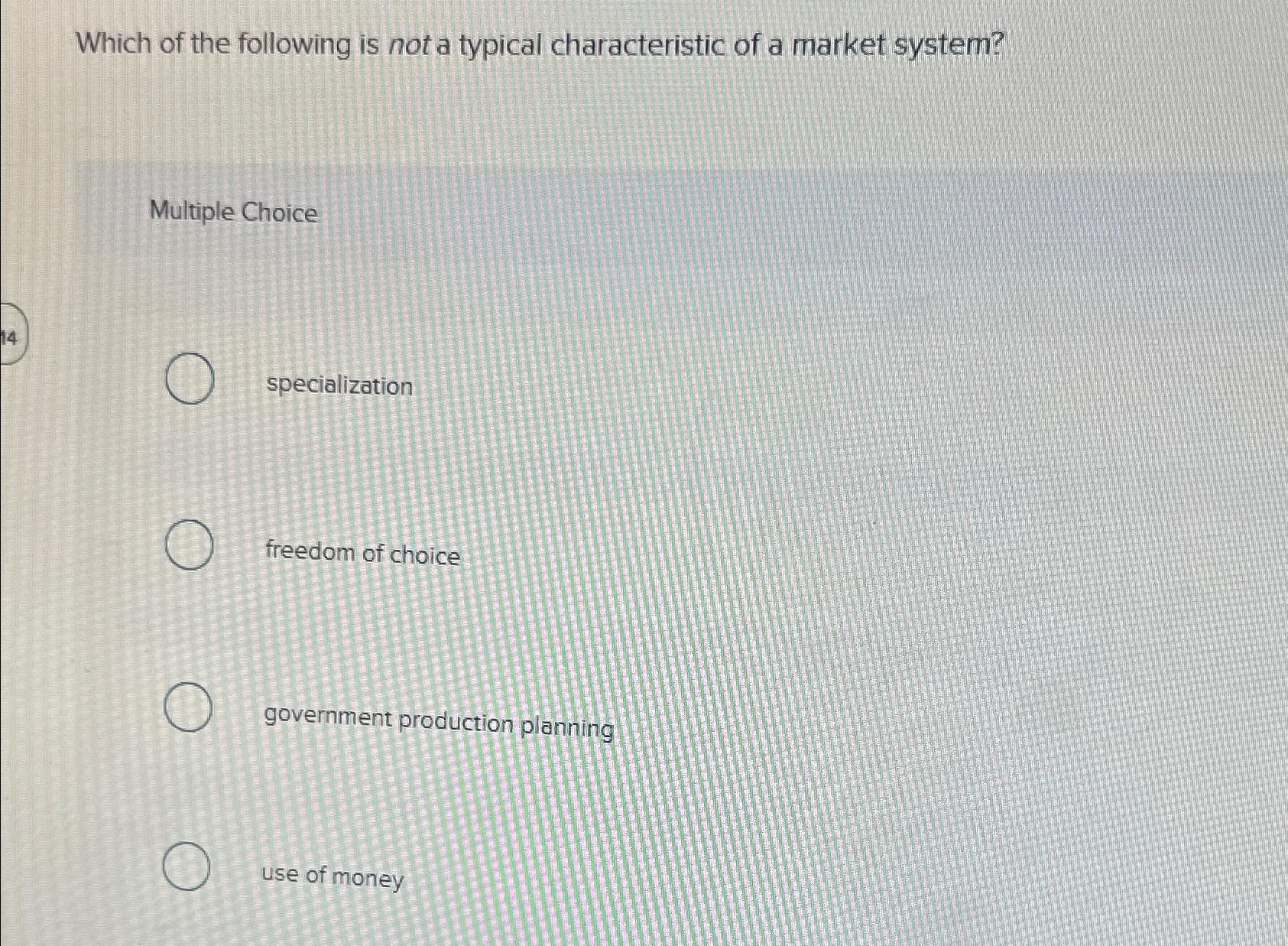 Solved Which of the following is not a typical | Chegg.com