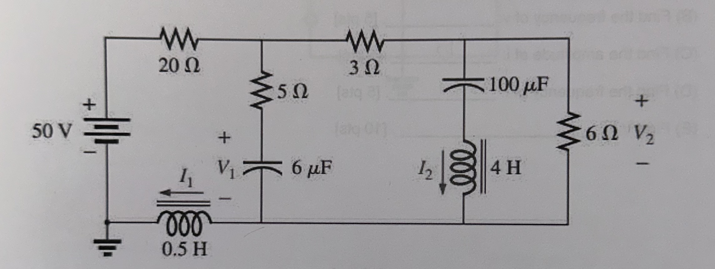 Solved Assume The Circuit Is At Steady State A ﻿at Steady