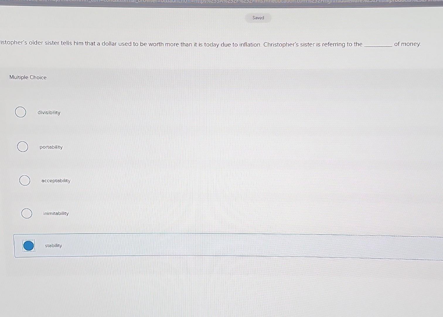 Solved Multiple Choice divisibility portability | Chegg.com