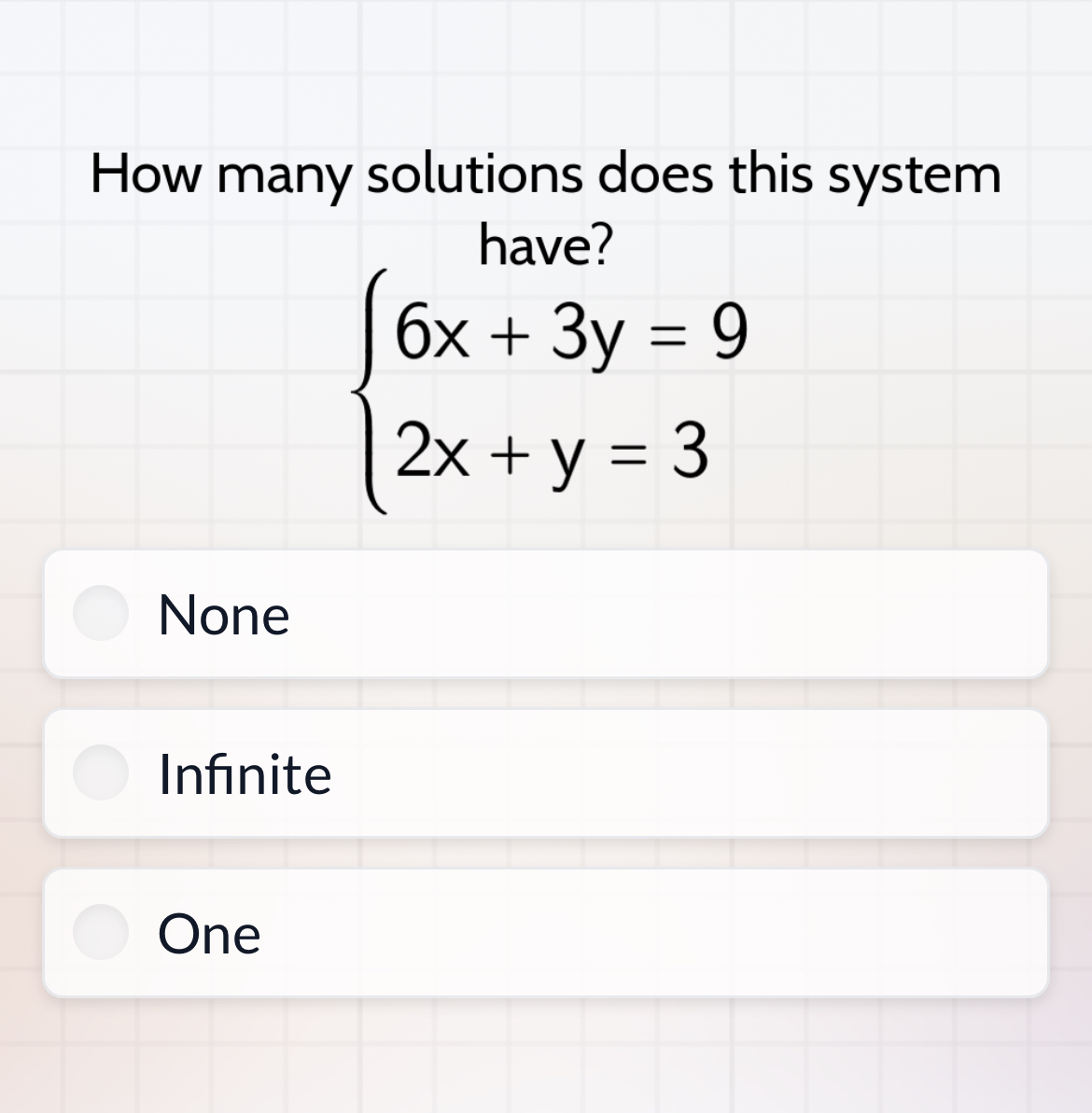 Solved How many solutions does this system | Chegg.com
