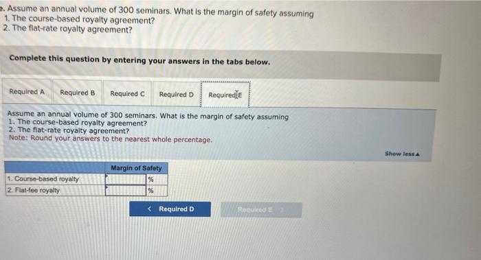 Solved Problem 3-62 (Static) CVP, Operating Leverage, and | Chegg.com