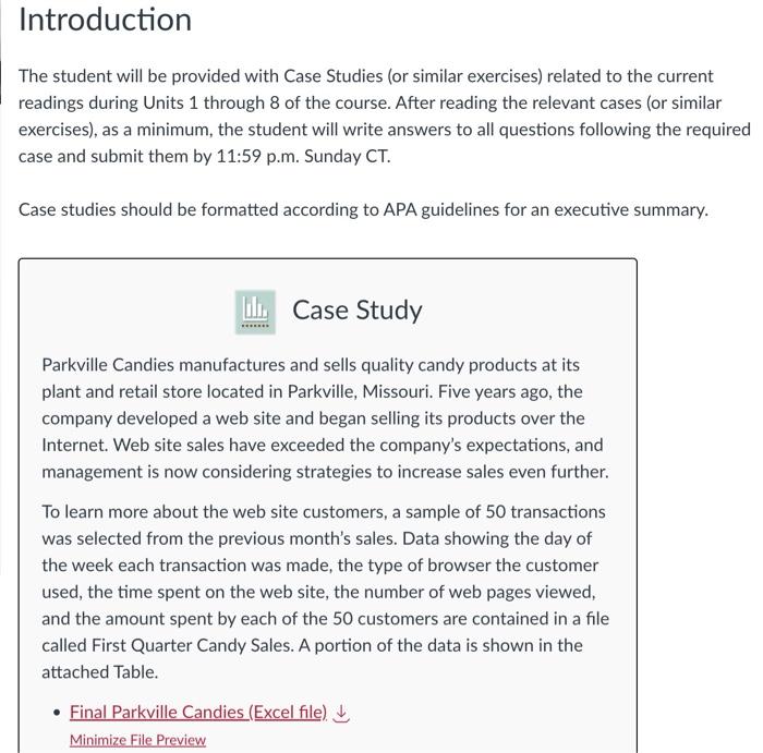 Solved this course is Data analysis for business analytics | Chegg.com