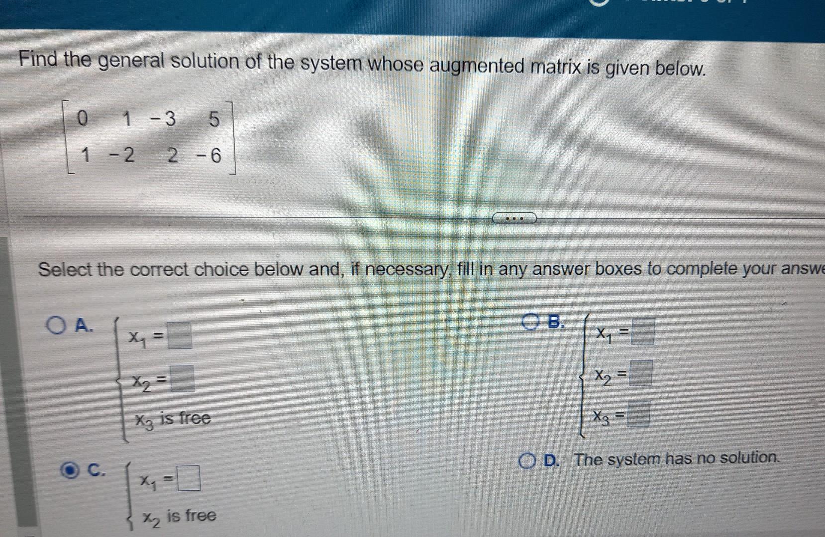 Solved Find the general solution of the system whose | Chegg.com