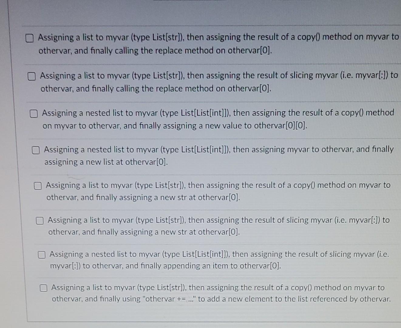 Solved Let's assume that we will run the following Python | Chegg.com