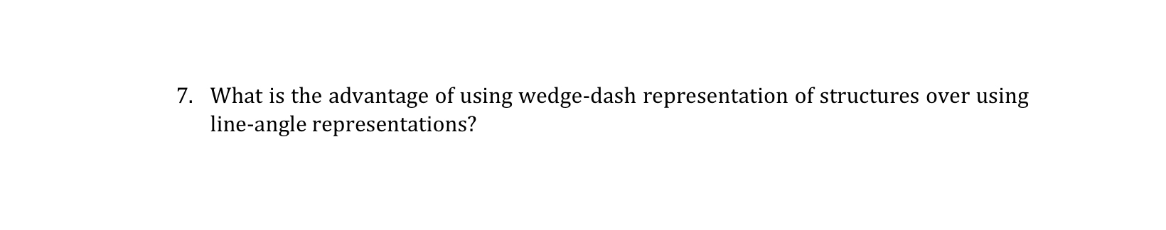 What is the advantage of using wedge-dash | Chegg.com