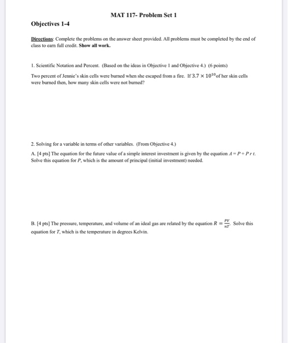 Solved this is the problem sets for first year college math. | Chegg.com