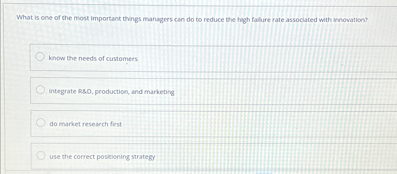 Solved What is one of the most important things managers can | Chegg.com