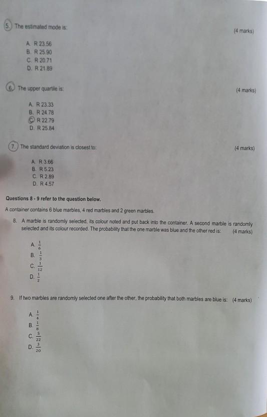 Solved Answer ALL questions in this paper. [100 MARKS] | Chegg.com