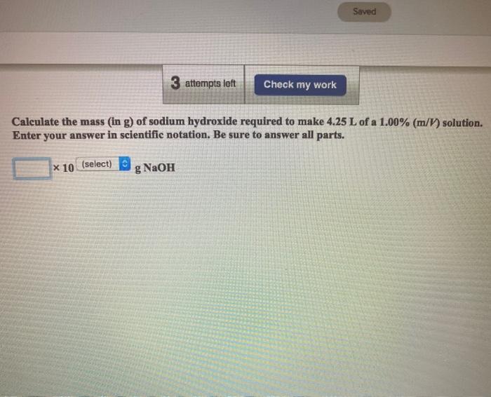 Solved 3 3 attempts left Check my work ? Report problem m | Chegg.com