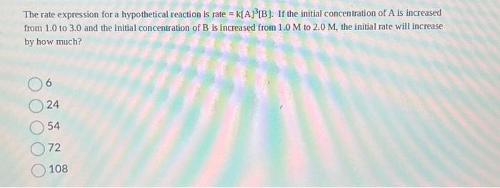 Solved The rate constant for the first-order decomposition | Chegg.com