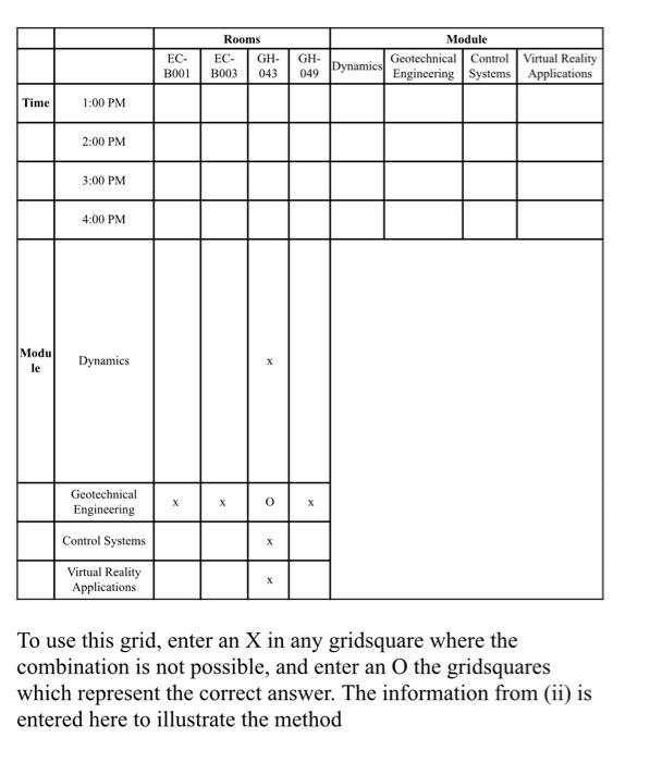 Solved Puzzle: 2c A new term is about to start! Use the | Chegg.com