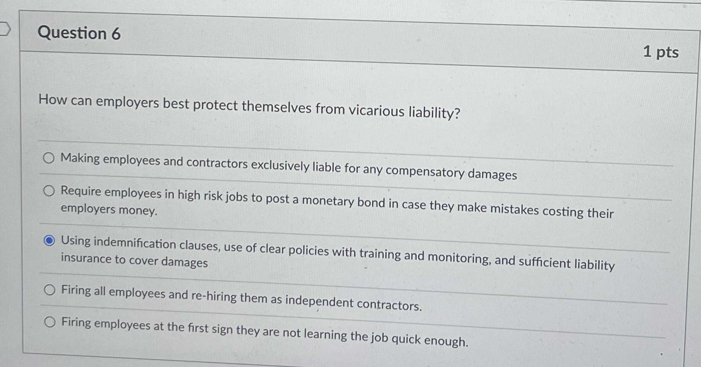Solved Question 61ptsHow can employers best protect | Chegg.com
