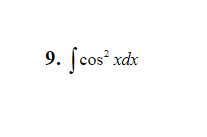Solved ∫﻿﻿cos2xdx ﻿Evalute the Integral | Chegg.com