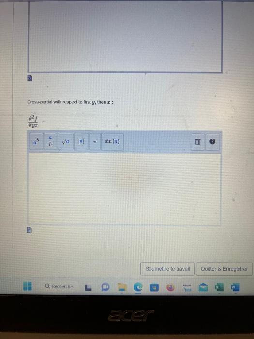 Solved Find the second order partial derivatives for the | Chegg.com