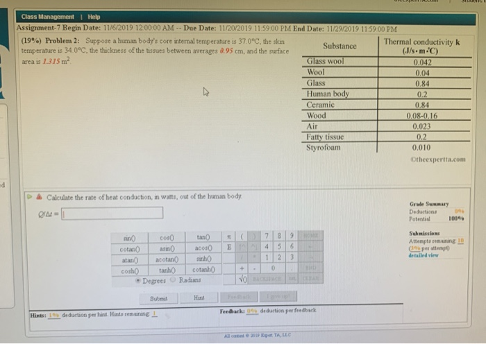 Solved Class Management | Help Assignment-7 Begin Date: | Chegg.com