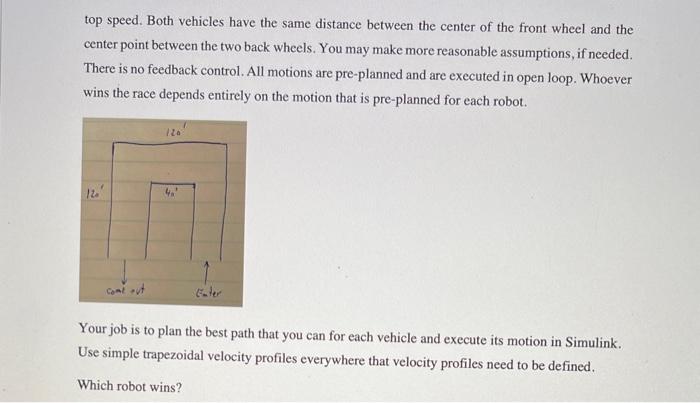 Problem 2: Wheeled Robotic Vehicles Consider the | Chegg.com