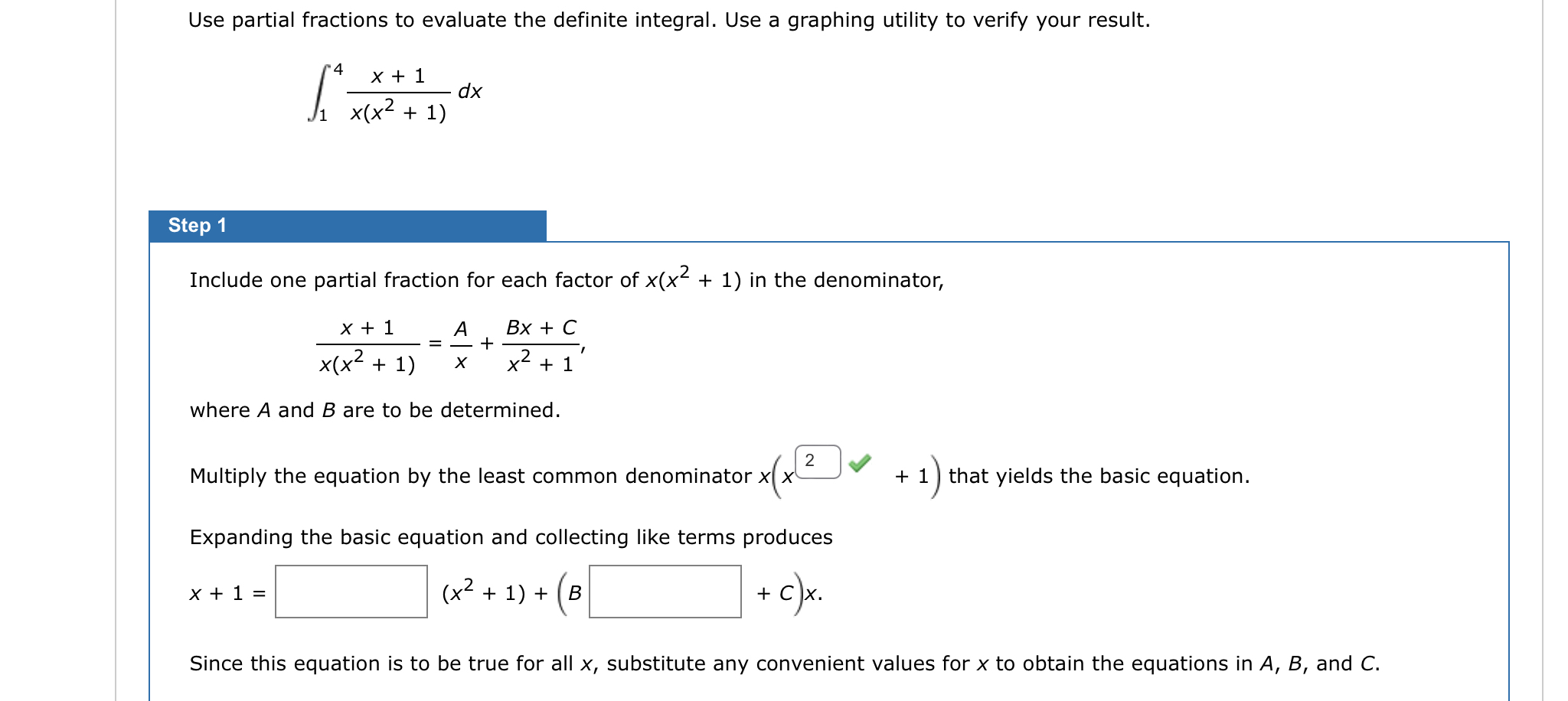 Solved Use partial fractions to evaluate the definite | Chegg.com