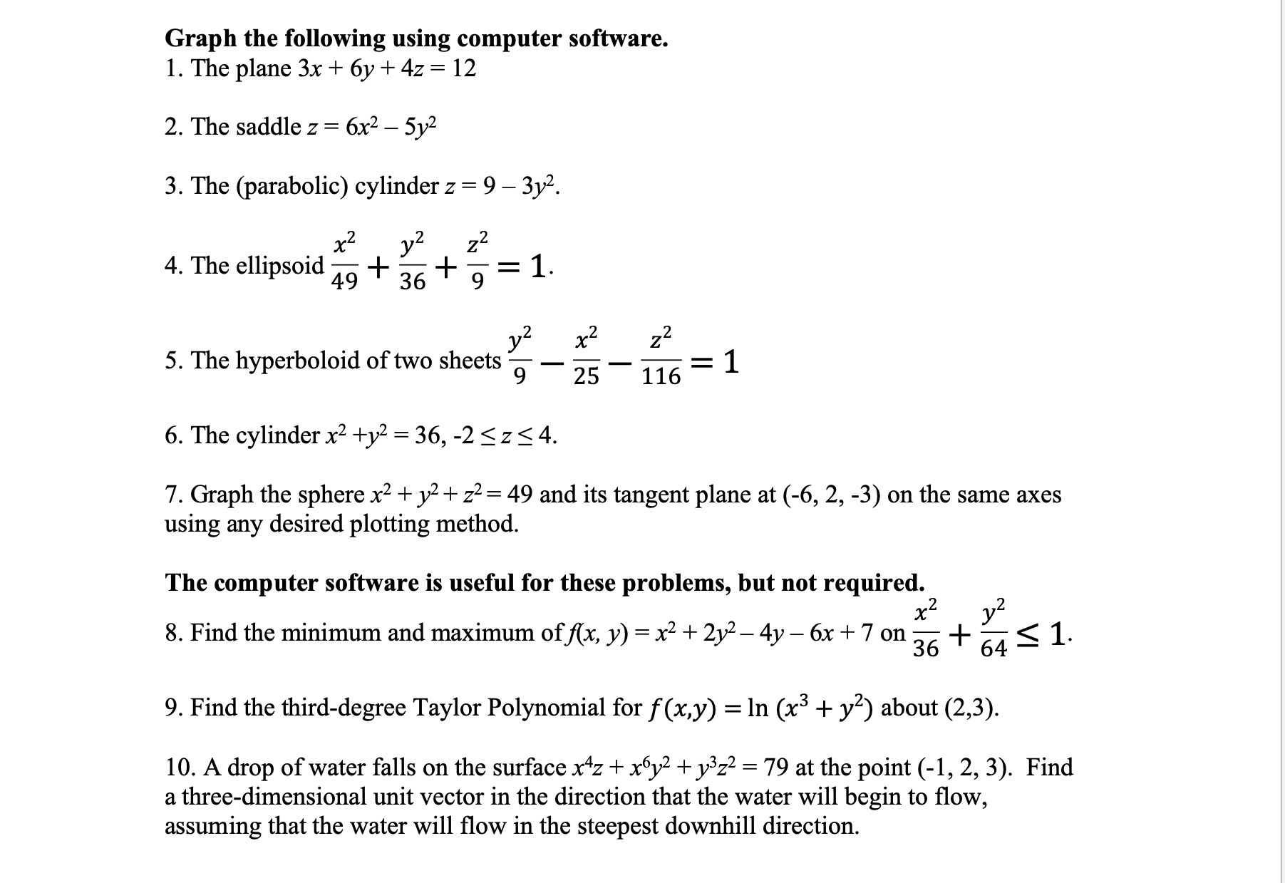 I Need The Mathematica Coding Graph The Following