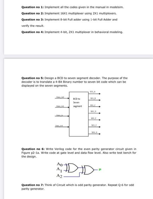 Question no 1: Implement all the codes given in the | Chegg.com