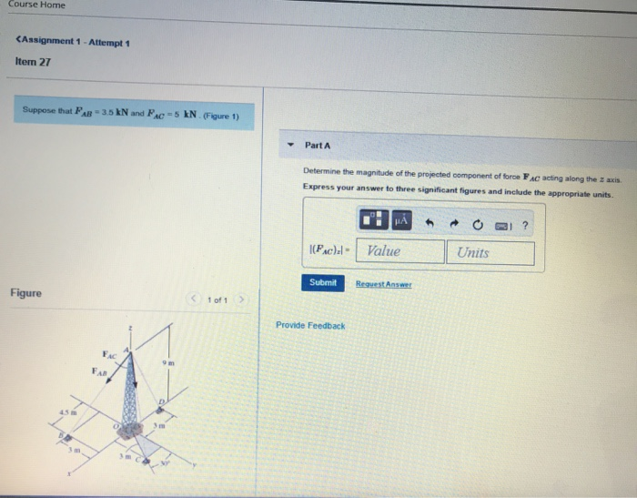 Solved Course Home Provide Feedback FAC FAB | Chegg.com