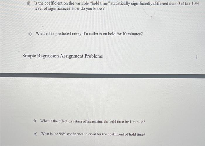 Solved 1. Data were collected to explain the satisfaction | Chegg.com