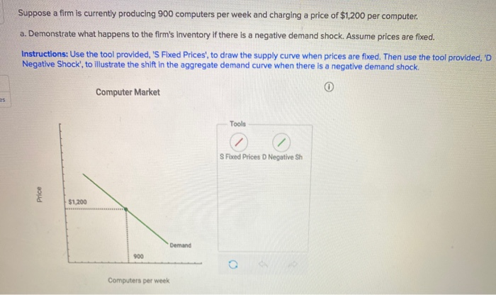 Solved Suppose a firm is currently producing 900 computers | Chegg.com
