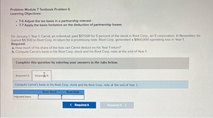 Solved Problem: Module 7 Textbook Problem 6 Learning | Chegg.com