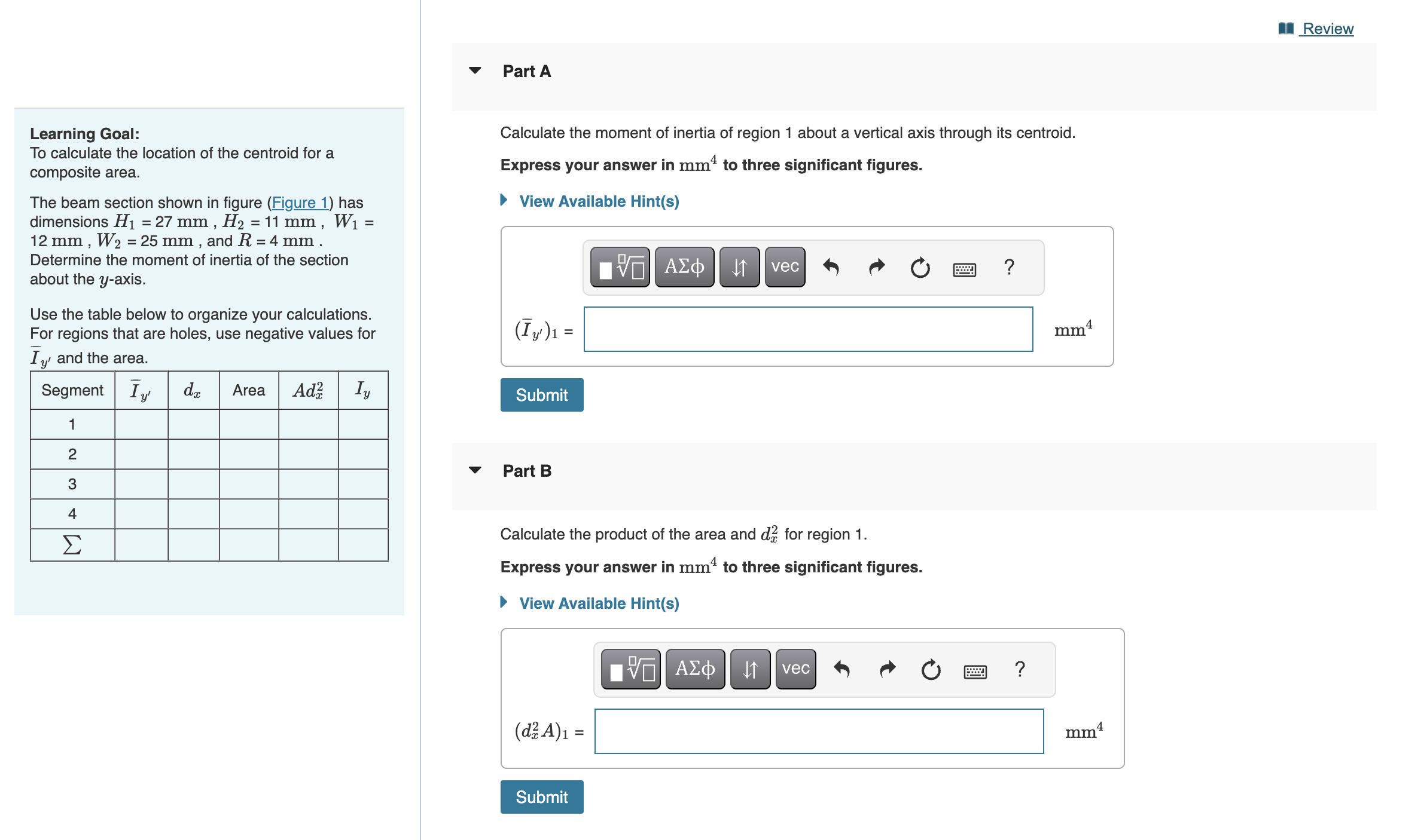 Part ALearning Goal:To ﻿calculate the location of | Chegg.com
