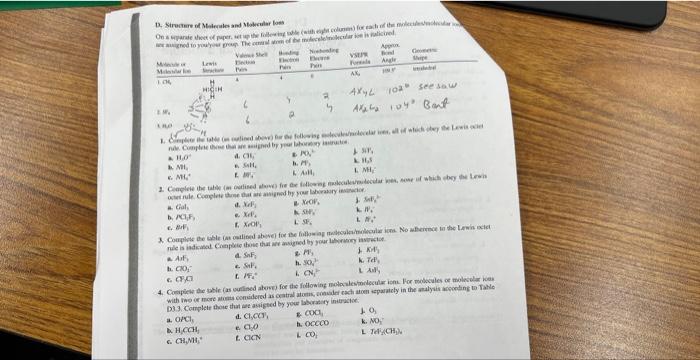 Solved 2. Identifcation of Spectra a. Spectrum number | Chegg.com