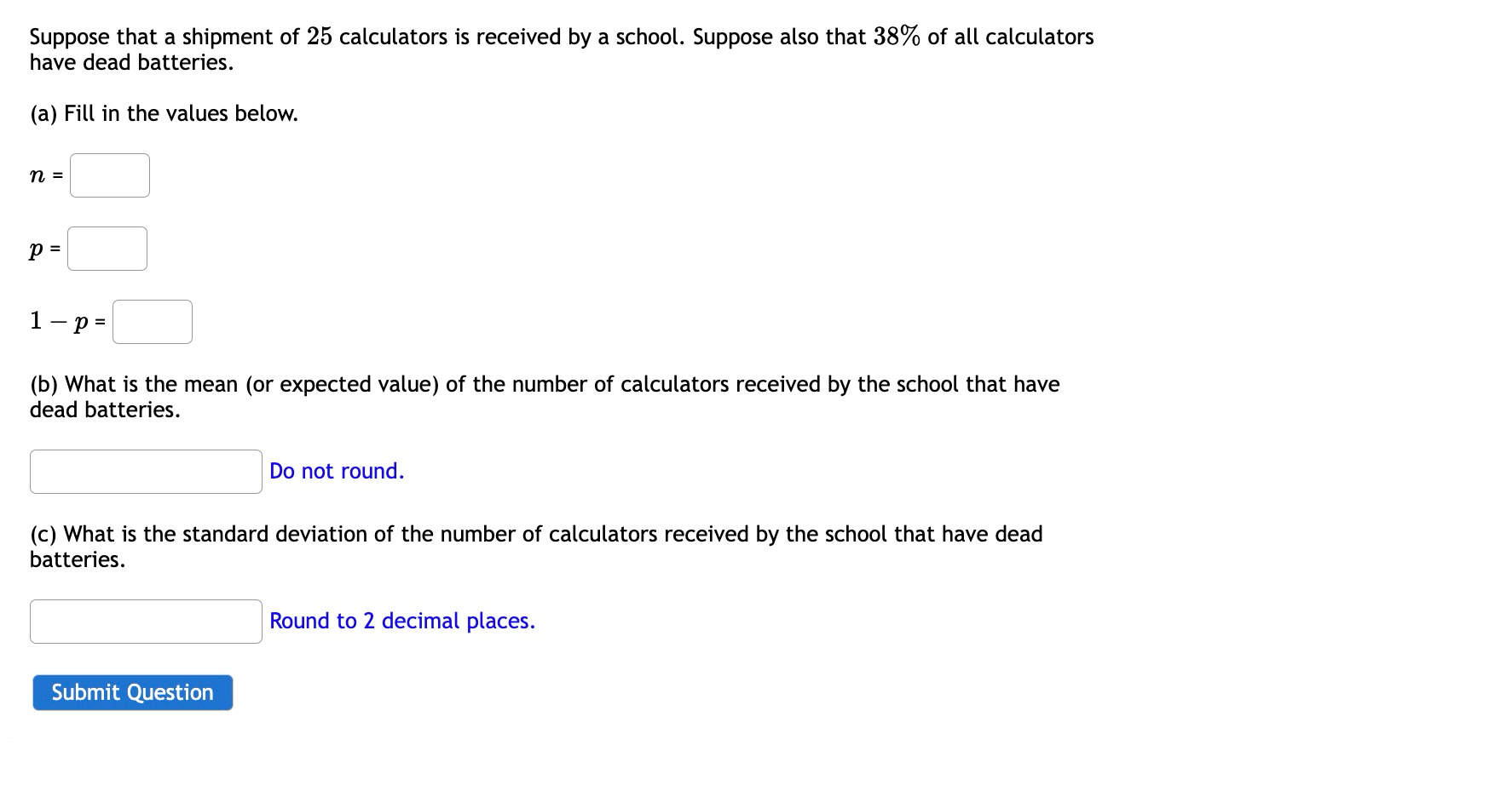 Solved Suppose that a shipment of 25 ﻿calculators is | Chegg.com